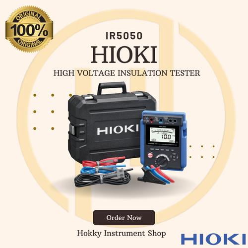 Jual HIOKI IR5050 HIGH VOLTAGE INSULATION TESTER - Kota Surabaya ...