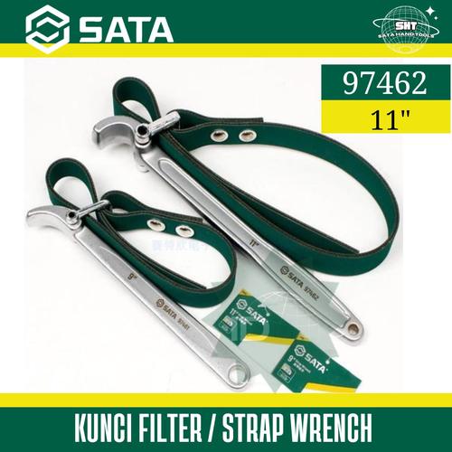 Promo SATA Kunci Oli Filter Kulit Sabuk 11 Inch Strap Wrench 97462 ...