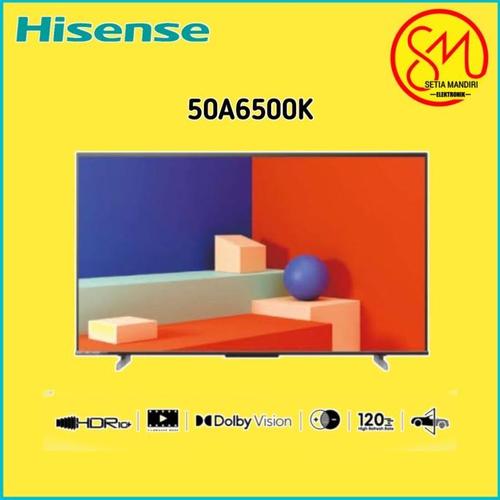 Jual HISENSE 4K UHD Google Smart TV 50 inch 50A6500K - Jakarta Timur ...