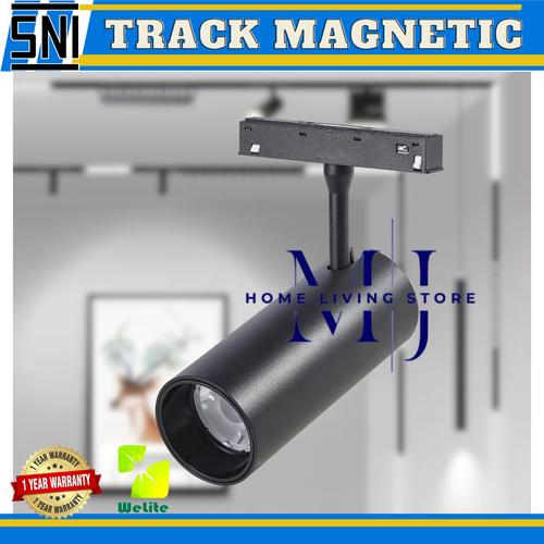 Promo Lampu Track Magnetic LED Lampu Rel Magnetic Universal - 10 Watt ...
