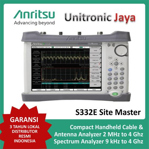 Jual Anritsu S332E Site Master Compact Handheld Cable & Antenna ...