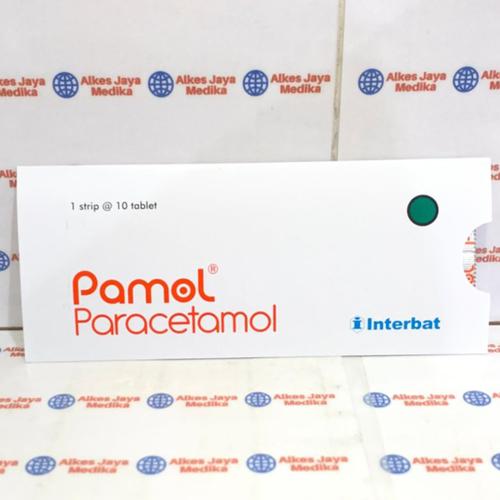 Jual Pamol 500mg Strip Isi 10 Tablet - Obat Demam, Sakit Kepala - Kota ...