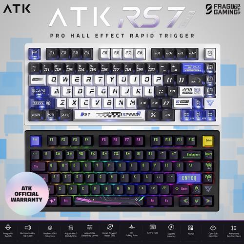 Jual Vxe Atk Rs7 Pro Esports Hall Effect Rapid Trigger Gaming Keyboard