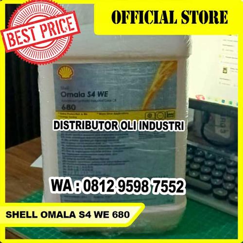 Jual SHELL OMALA S4 WE 680 ( SYNTHETIC PAG GEAR OIL - 5 Liter ) - Kota ...