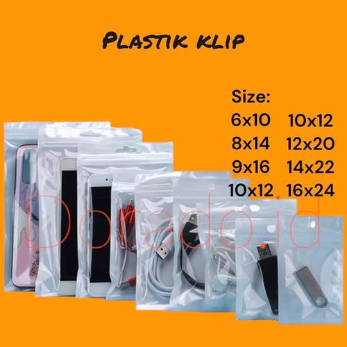 Jual PACKING PLASTIK KLIP AKSESORIS ZIPLOCK KANTONG AKSESORIS / Plastik ...
