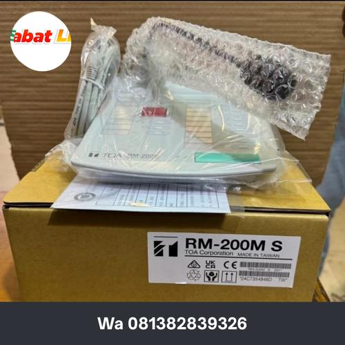 Jual TOA RM-200M S Remote Microphone / TOA RM200M S Original - Jakarta ...