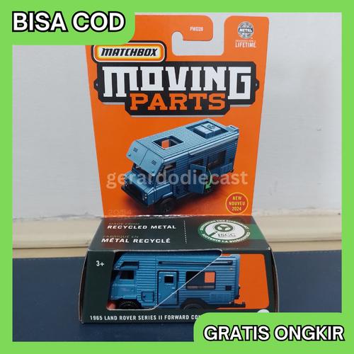 Jual matchbox moving parts 1965 land rover series ii forward control ...