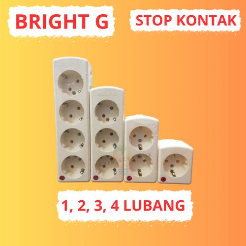 Jual STOP KONTAK ARDE BRIGHT-G 1 LUBANG, 2 LUBANG, 3 LUBANG DAN 4 LUBANG SNI - 2 LUBANG - Kota ...