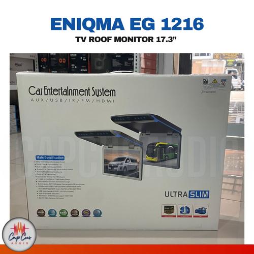 Jual TV ROOF MONITOR ENIGMA EG 1216 MONITOR PLAFON LCD 17.3 INCH METAL ...