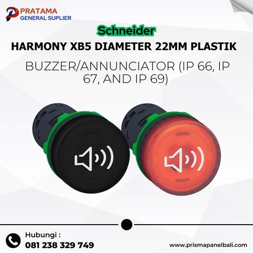 Jual Schneider Buzzer/Annunciator (IP 66, IP 67, and IP 69) Harmony XB5 Diameter 22mm Plastik ...