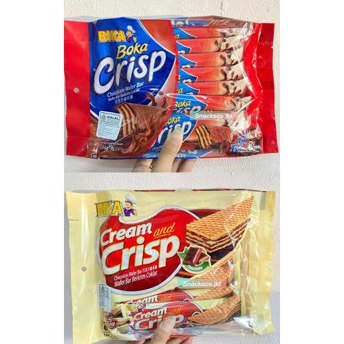 Jual [104GR] BIKA BOKA CRISP CHOCOLATE WAFER BAR / BIKA BOKA CREAM ...