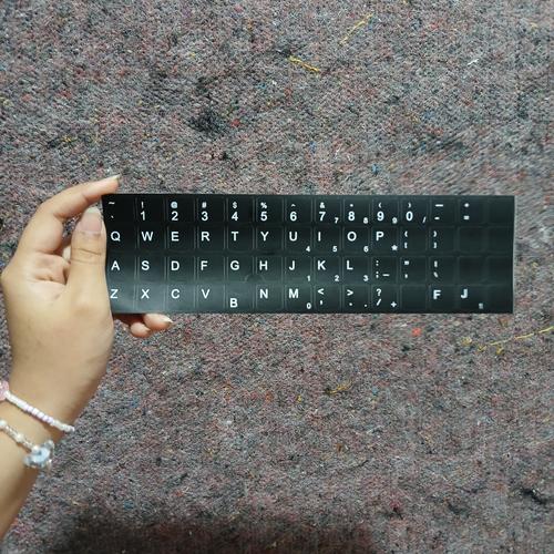 Jual Sticker Keyboard Laptop hitam - Jakarta Barat - JACK COMPP | Tokopedia