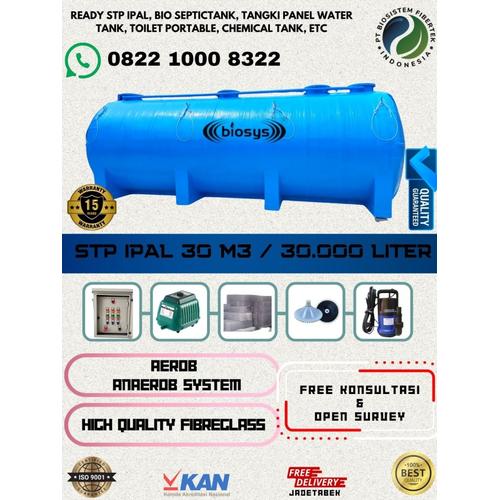 Jual Septic tank/STP IPAL Biotech Sistem 30 m3 / 30.000 liter ...