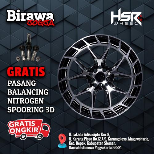 Jual Velg Racing Ring 17 Terbaru Type Velg HSR LPS R17 Baut 5 Mobil ...