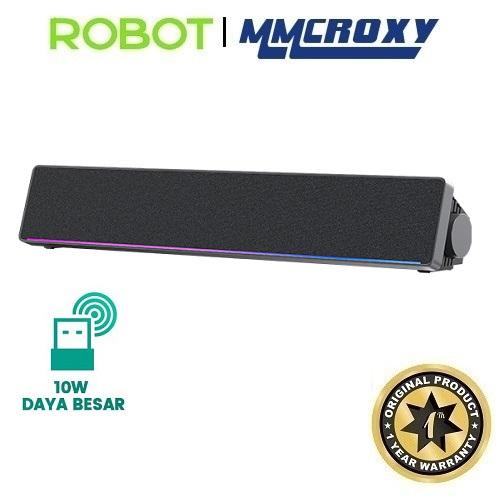 Promo Robot RB680 Speaker Bluetooth RGB Lightshow Bluetooth Soundbar ...