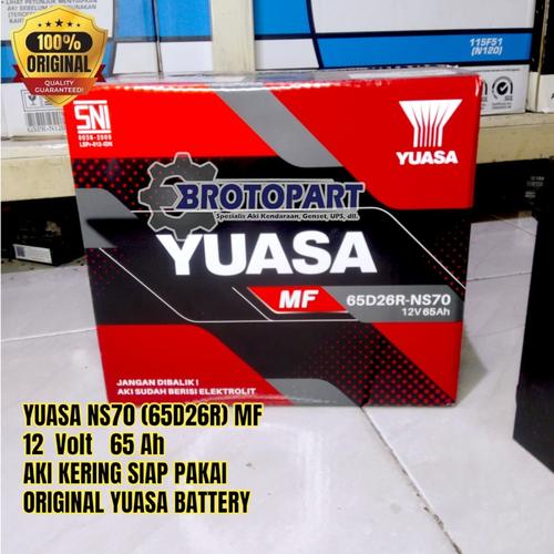 Jual Aki Mobil Toyota Kijang Kapsul, Kijang Grand Accu Yuasa NS70 MF Kering 65Ah - Jakarta Timur ...