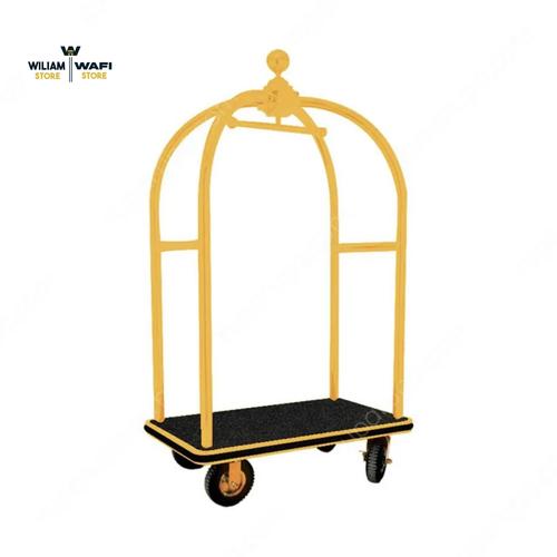 Jual Krisbow Troli Trolley Lobby Hotel / Luggage Cart / Bellman Trolley ...
