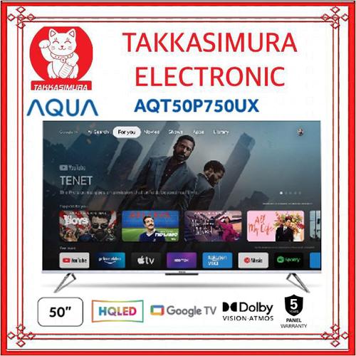 Jual AQUA Google TV 50 Inch HQLED AQT50P750UX 4K HDR - Jakarta Utara - Takkasimura Electronic ...