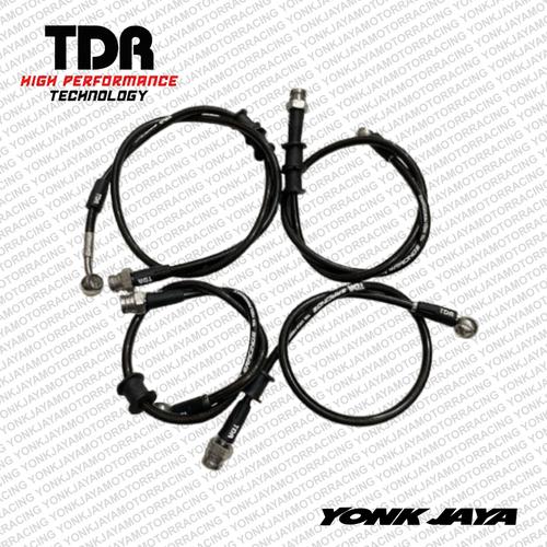 Jual SELANG REM TDR TEFLOMAX XMAX ABS EXTENDED BLACK CARBON CALIPER ...