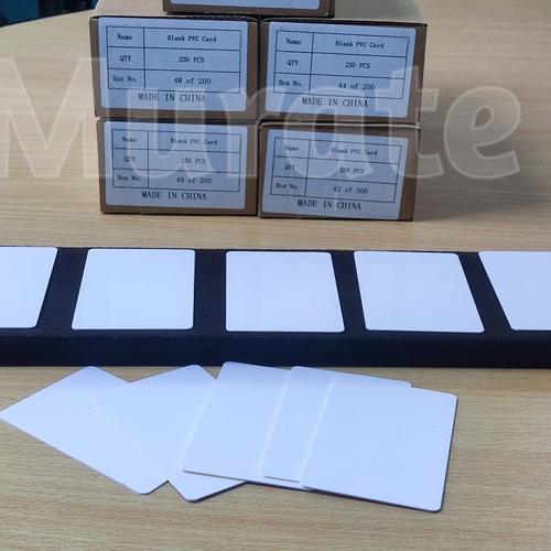 Jual Kartu PVC Blank Id Card High Quality 1 Box isi 250 pcs bisa untuk ...