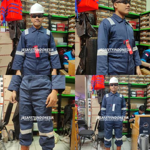 Jual Wearpack Safety Terusan - Wearpack Tahan Api New Nomex IIIA Navy ...