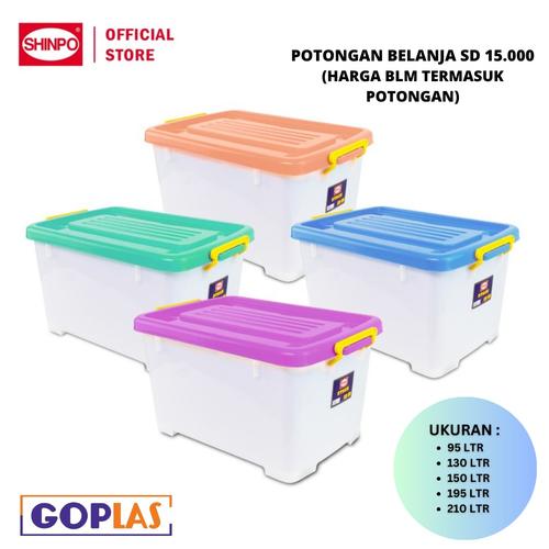 Jual Box Container 150 Liter Shinpo CB 150 Hercules - 130LT SHINPO ...