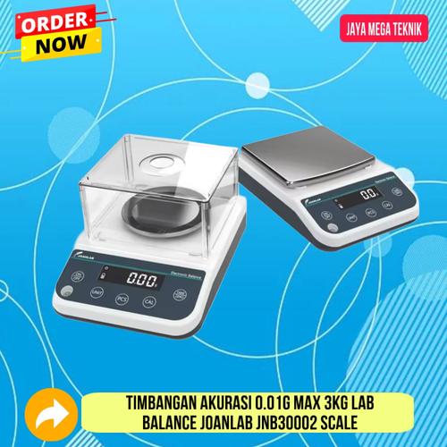 Jual Timbangan Akurasi 0.01g Max 3KG Lab Balance Joanlab JNB30002 Scale ...