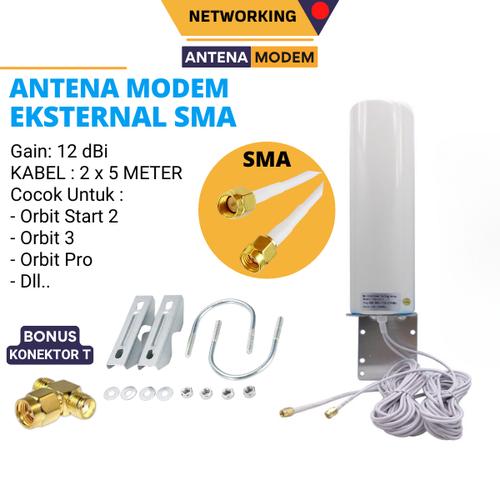 Promo Antena Outdoor Penguat Sinyal Router Modem Orbit Start 2 3 Pro ...