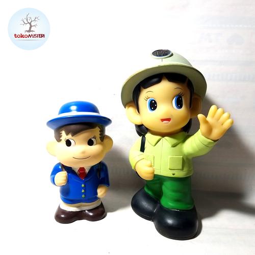 Jual Celengan Maskot Fujiya Milky Peko Poko Poco Chan Mix Cute School ...