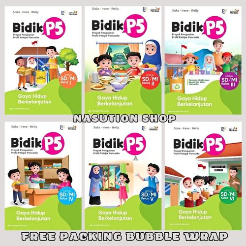Jual BUKU BIDIK P5 UNTUK SD KELAS 1 2 3 4 5 6 PENERBIT ERLANGGA ...