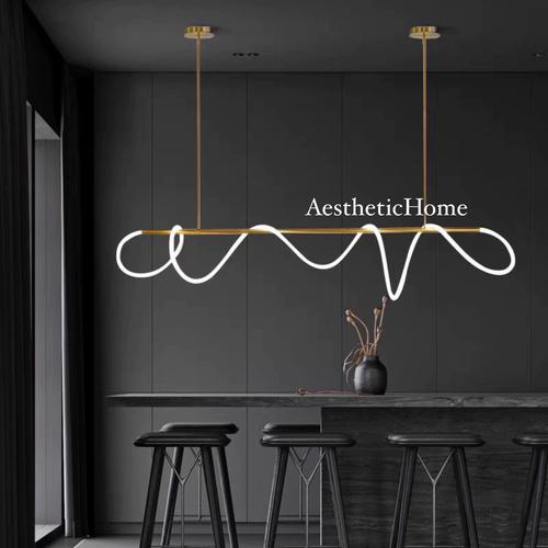Jual Lampu gantung MODERN ISLAND LED HOSE pendant light Ruang Tamu ...
