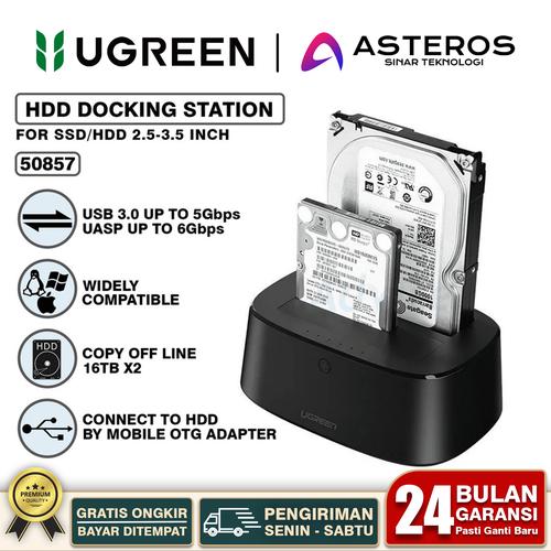 Jual UGREEN Hardisk Docking HDD 2.5" 3.5" USB 3.0 To SATA Dual-Buy ...