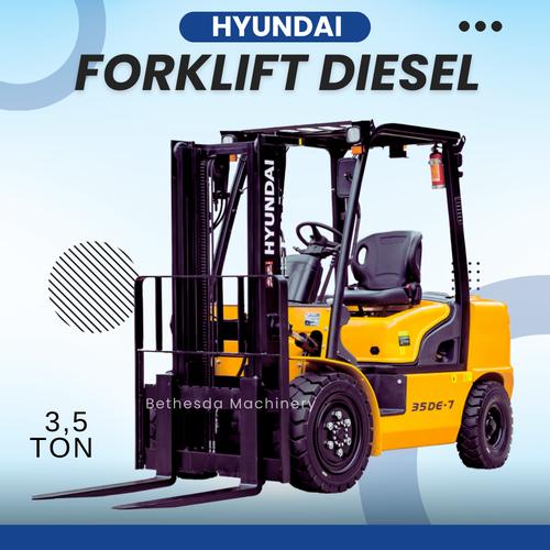 Jual Forklift Diesel 3,5 Ton Hyundai Forklift Solar 3500 Kg - Jakarta ...