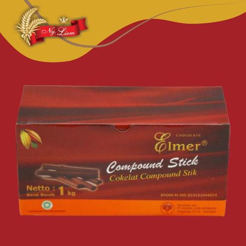 Jual Jai_ ELMER Chocolate Compound Stick / Cokelat Batang HR 80 mm 1 kg ...