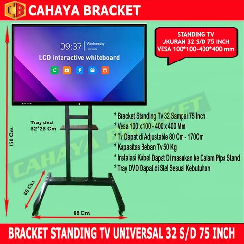 Jual Bracket Standing /Breket tv standing /Bracket standing tv 65 inch ...