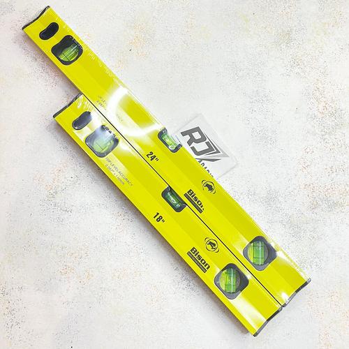 Jual Waterpass Aluminium Tanpa Magnet Water Pass Waterpas BISON - 18 ...