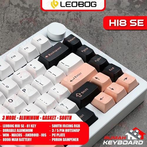 Jual LEOBOG HI8 SE - 75% - 3 MODE - Aluminum - South RGB - Special Edition - Mechanical Keyboard ...