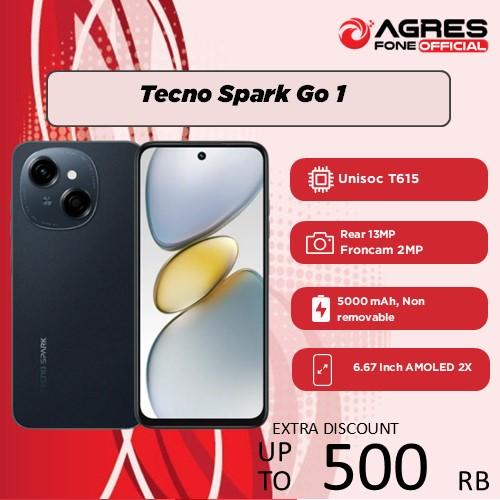 Promo Tecno Spark Go 1 4/128GB Garansi Resmi Tecno Indonesia - BLACK, UNIT - Jakarta Utara ...