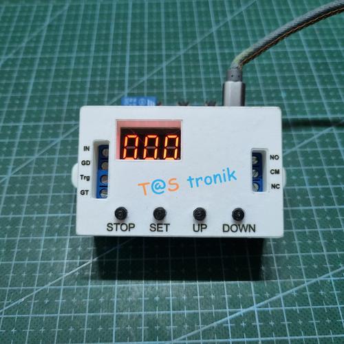 Jual Timer Relay on off delay digital timer relay 9V 12V - modul saja ...