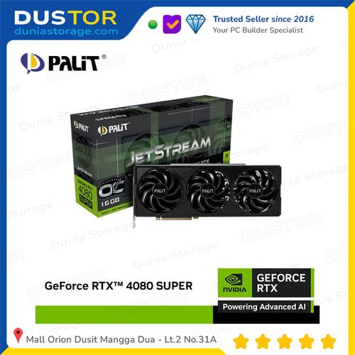 Promo PALIT GeForce RTX 4080 SUPER JetStream OC 16GB GDDR6X Cicil 0% 3x ...