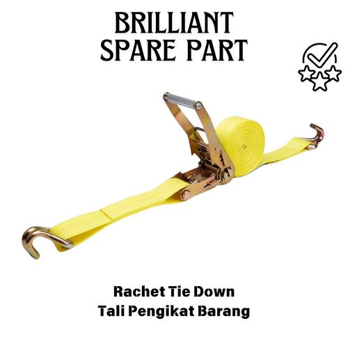 Jual Tali Pengikat Barang / Rachet Tie Down 5 Ton 8 Meter / Pengikat ...