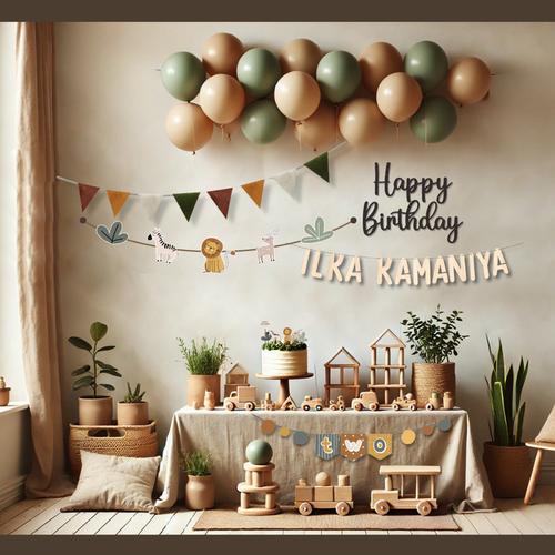 Promo Tulisan " Happy Birthday " Cutting Laser Art Carton 310 - Banner ...