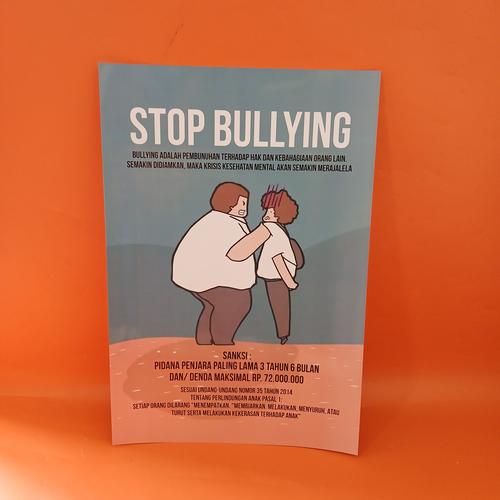Jual Poster Stop Bullying - Sanksi untuk Pembully - Poster Sekolah ...