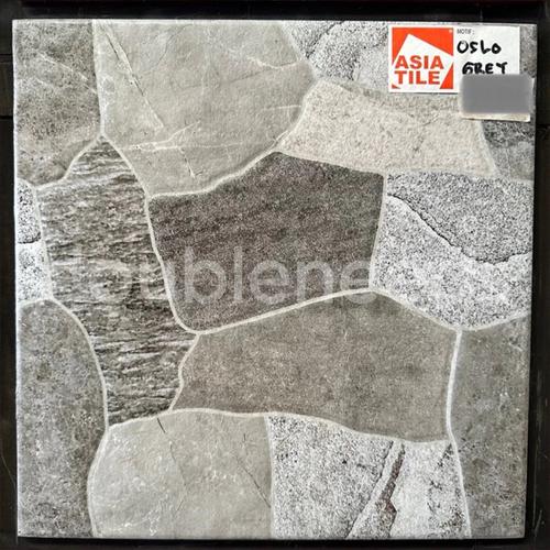 Jual KERAMIK LANTAI OSLO GREY 30x30 / KERAMIK LANTAI KASAR MOTIF BATU ...
