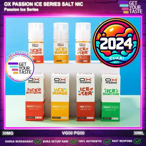 Jual Liquid OX Passion Ice Series Salt Nic 30ML Saltnic by Oxva Xlim ...