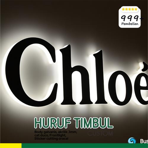 Jual Huruf Timbul Backlight LED - Jakarta Timur - indosign | Tokopedia