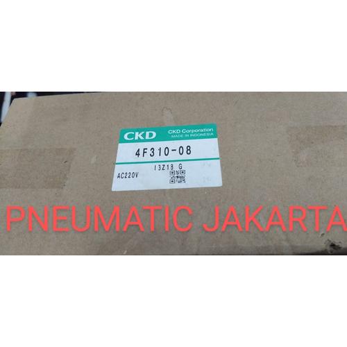 Jual Sol. Valve CKD 4F310-08 AC220V Pneumatic Valve Japan - Jakarta ...