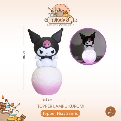 Jual Topper Lampu Kuromi Ungu Hitam Hiasan Cake Tusuk Sanrio - Kota ...