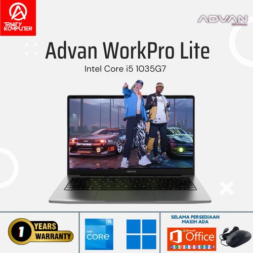 Promo Advan Laptop WorkPro Lite i5-1035G7 RAM 8GB 512GB SSD 14" FHD ...