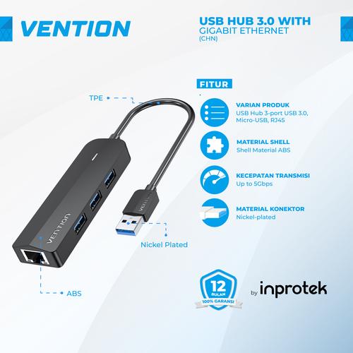 Promo Vention USB to LAN RJ45 Ethernet USB to RJ45 Adapter - GbE - CEW ...